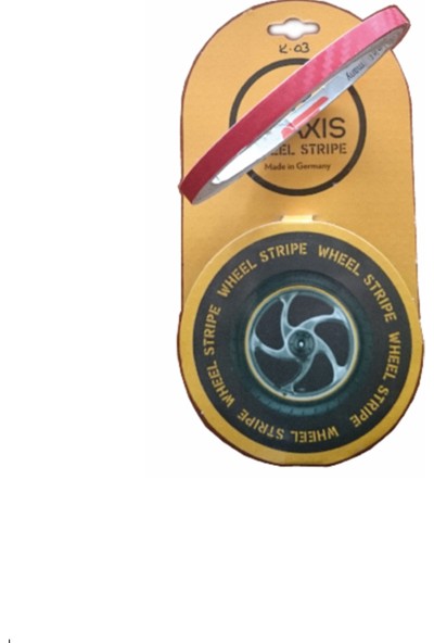 SEVEN KARDEŞLER Kırmızı Karbon 7cm x 7 M Lüks Jant Şeridi