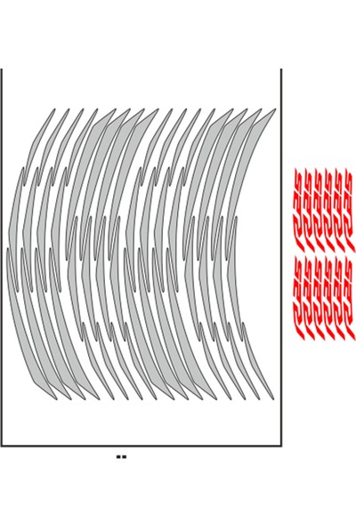 Yamaha Reflektör Beyaz R25 Jant Şeridi (R25ŞRT011) Yamaha Reflektör Beyaz R25 Jant Şeridi (R25ŞRT011)