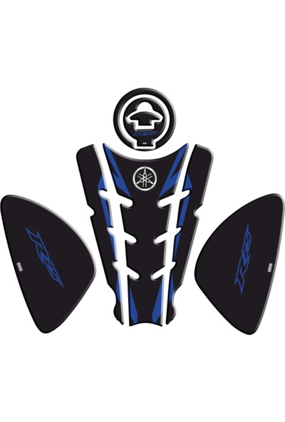 Yamaha Yzf - R25 2014-2018 Tank Pad Set 010 (R25SET010) Yamaha Yzf - R25 2014-2018 Tank Pad Set 010 (R25SET010)