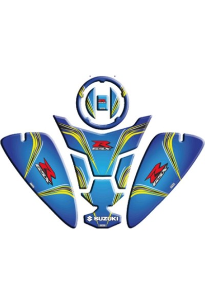 Suzuki Gsx-R 250CC Tank Pad Set