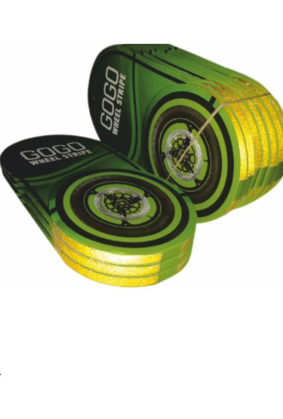 SEVEN KARDEŞLER Reflektör Sarı 7cm x 7 M Lüks Jant Şeridi SEVEN KARDEŞLER Reflektör Sarı 7cm x 7 M Lüks Jant Şeridi