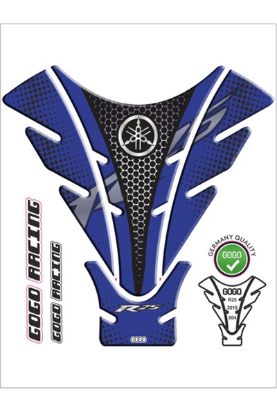 Yamaha Yzf - R25 2019-2021 Tank Pad 004 (R25-19TP004) Yamaha Yzf - R25 2019-2021 Tank Pad 004 (R25-19TP004)