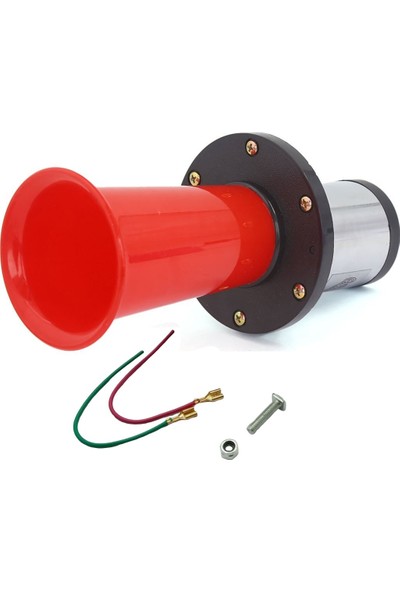 12v Korna Öküz Sesli (Ebube) Kırmızı Orijinal