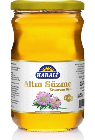 Karali Altın Süzme Erzurum Balı 850 Gr Karali Altın Süzme Erzurum Balı 850 Gr