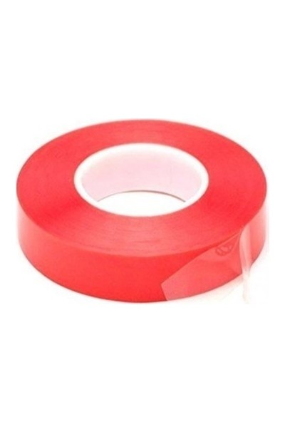 Adilon Çift Taraflı Şeffaf Akrilik Silikon Bant 18 mm x 2 m Adilon Çift Taraflı Şeffaf Akrilik Silikon Bant 18 mm x 2 m