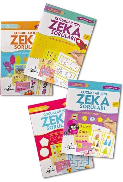 Çocuklar İçin Zeka Soruları (4 Kitap Takım) Çocuklar İçin Zeka Soruları (4 Kitap Takım)