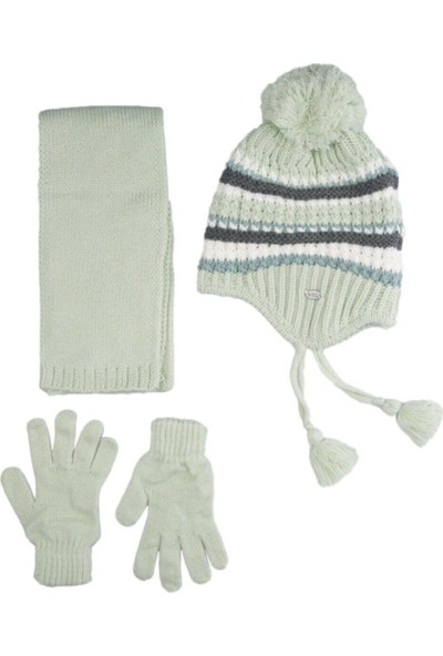 Kitti Atkı Bere Eldiven 3 Lü Takım Kız Çocuk Kitti Atkı Bere Eldiven 3 Lü Takım Kız Çocuk