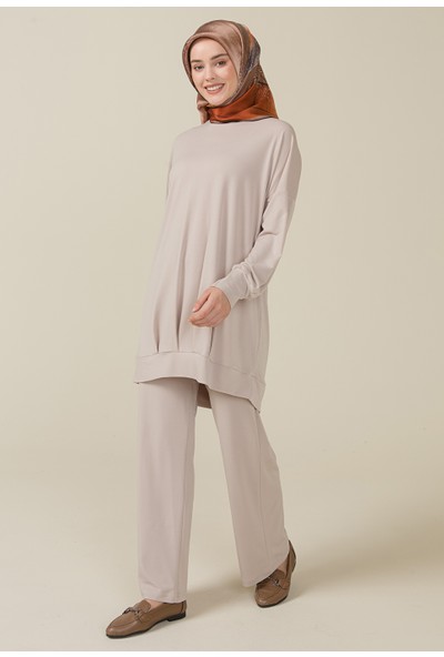 SETRMS Bej Bisiklet Yaka Ikili Takım 2214028 SETRMS Bej Bisiklet Yaka Ikili Takım 2214028