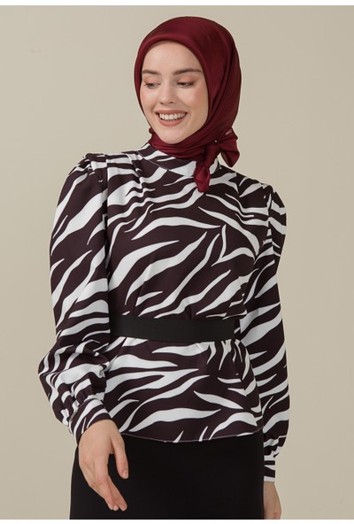 SETRMS Siyah Zebra Desenli Etekli Takım 2217022