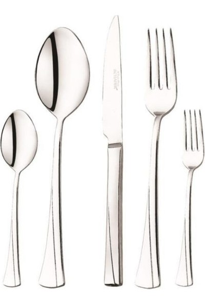 Schafer Leon 61 Parça Çatal Kaşık Bıçak Seti Gümüş 1S4218-11001-GUM01 Schafer Leon 61 Parça Çatal Kaşık Bıçak Seti Gümüş 1S4218-11001-GUM01