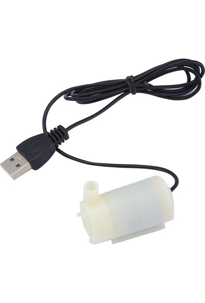 Motorobit Mini Dalgıç Su Pompası 5V USB Girişli Motorobit Mini Dalgıç Su Pompası 5V USB Girişli
