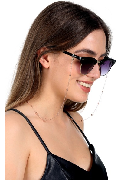 Juliano Kadın Rose Gözlük Zinciri