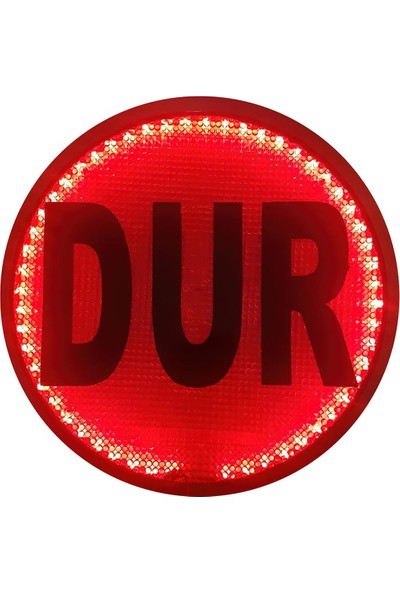 Team Car Teamcar Oto Dur Levhası LED Işıklı Servis Araçlarına Uygun