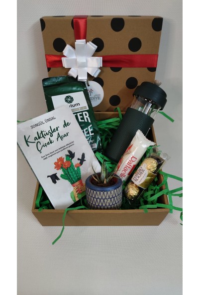 Tr Hediye Yeşilin Tonu Özel Tasarım Hediye Paketi