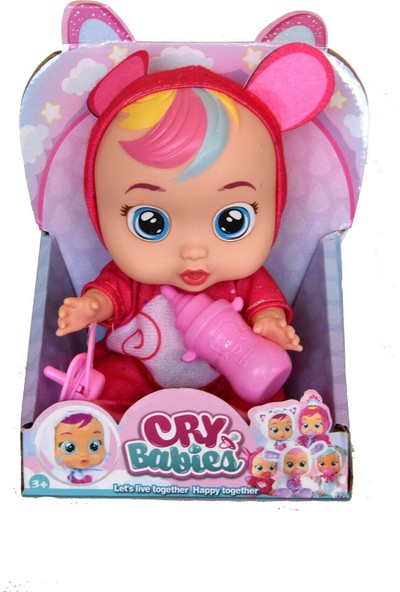 Cry Babies Ağlayan Bebekler Sesli Emzikli ve Biberonlu 1 Cry Babies Ağlayan Bebekler Sesli Emzikli ve Biberonlu 1