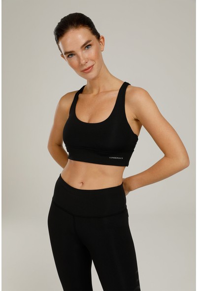Lumberjack CT689 Carla Sports Bra 1p Siyah Kadın Sporcu Sütyeni Lumberjack CT689 Carla Sports Bra 1p Siyah Kadın Sporcu Sütyeni