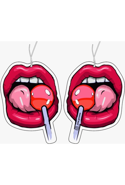 Duftpalm Lolipop Tasarımlı Araç Kokusu ve Aksesuarı Duftpalm Lolipop Tasarımlı Araç Kokusu ve Aksesuarı