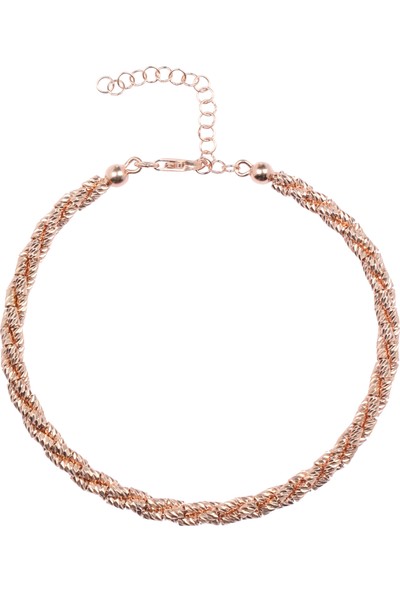 La Mabu Kadın Hasır Kelepçe 925 Ayar Gümüş Ayarlanabilir Bilezik