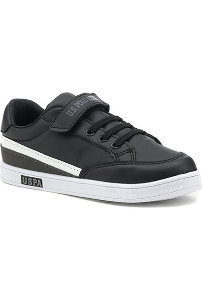 U.S. Polo Assn. Jamal 1pr Siyah Erkek Çocuk Sneaker Ayakkabı U.S. Polo Assn. Jamal 1pr Siyah Erkek Çocuk Sneaker Ayakkabı