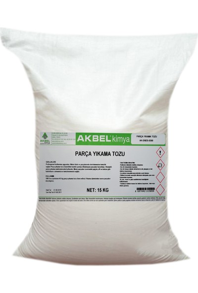 Akbel Parça Yıkama Tozu 15 kg