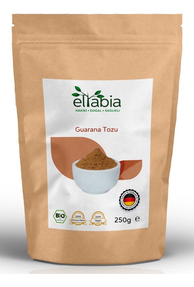 Eltabia Organik Guarana Tozu 250G