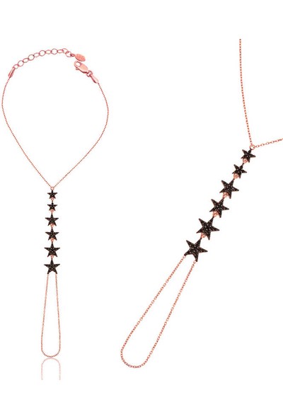 Gumush Gümüş Yıldız Şahmeran Kadın Bileklik