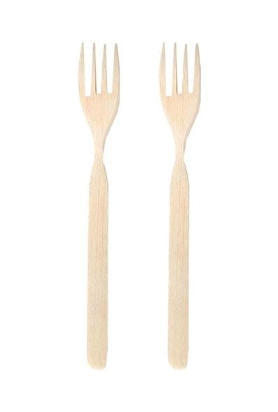 Home Care Homecare 2'li Ahşap Yemek Hazırlık Çatalı 714952