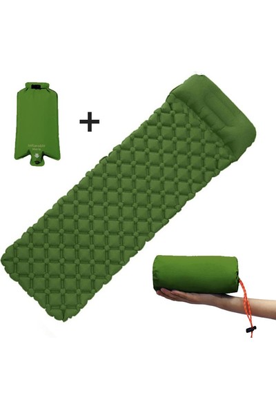 Helta Açık Şişme Uyku Pedi-Yeşil (Yurt Dışından) Helta Açık Şişme Uyku Pedi-Yeşil (Yurt Dışından)