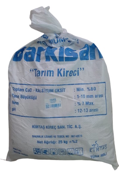 Cegel Ziraat 5 kg Barkisan Sönmemiş Tarım Kireci