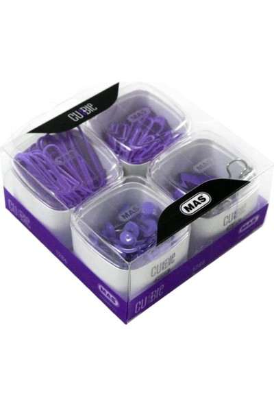 MAS Cubbie Gökkuşağı 4’lü Set Mor