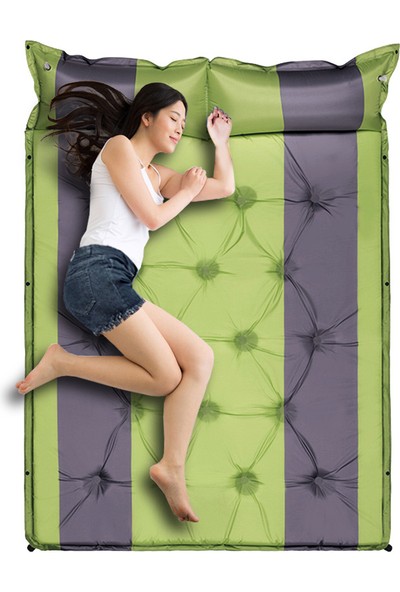 Helta Dış Mekan Otomatik Şişme Yastık Pedi-Yeşil