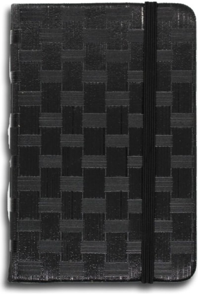 A6-15 Not Defteri A6 Çizgili Kare Desenli