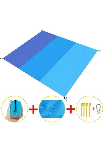 Helta Suya Dayanıklı Taşınabilir Piknik Minderi-Mavi (Yurt Dışından) Helta Suya Dayanıklı Taşınabilir Piknik Minderi-Mavi (Yurt Dışından)