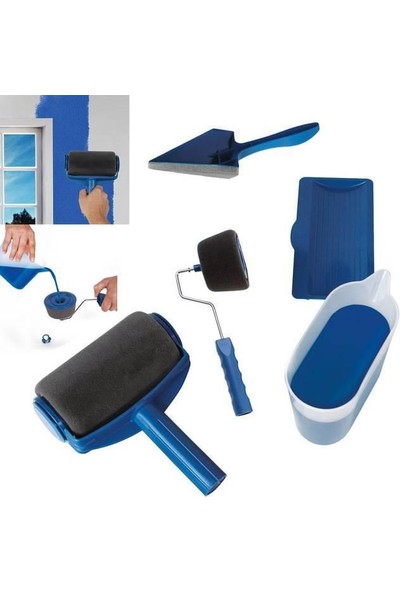 Paint Roller Damlatmayan Boya Rulosu Set Duvar Boyama Seti Paint Roller Damlatmayan Boya Rulosu Set Duvar Boyama Seti