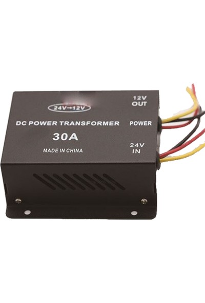Carub Konvertör 24V-12 Düşürücü Transformer Dc 30 Amper Carub Konvertör 24V-12 Düşürücü Transformer Dc 30 Amper