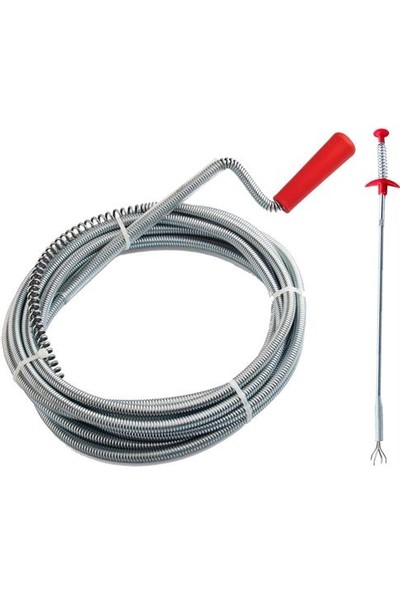 Mastercare Eugene 5 mt Kanal Açma Spirali Kıskaçlı Tıkanık Açıcı Seti 715264 Mastercare Eugene 5 mt Kanal Açma Spirali Kıskaçlı Tıkanık Açıcı Seti 715264