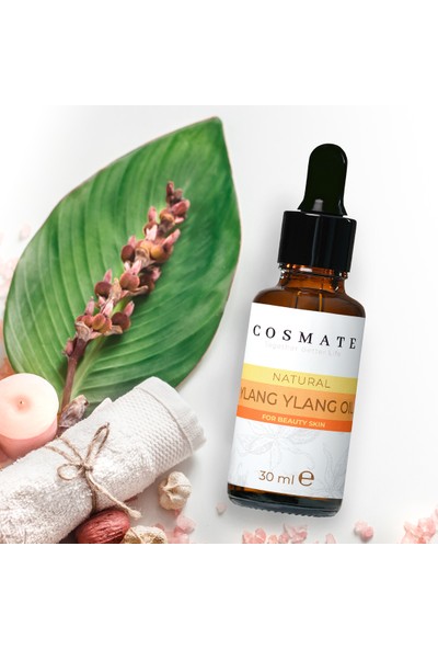 Cosmate Saf Ylang Ylang Uçucu Yağı 30 ml