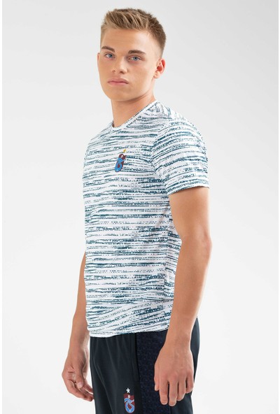 TS Club Tshirt Bisiklet Yaka Dikiş Baskılı Logolu