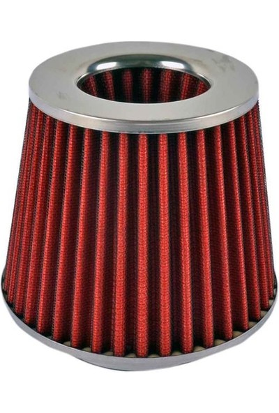 Carub Hava Filtresi Tuning 2APARATLI Krom Kırmızı