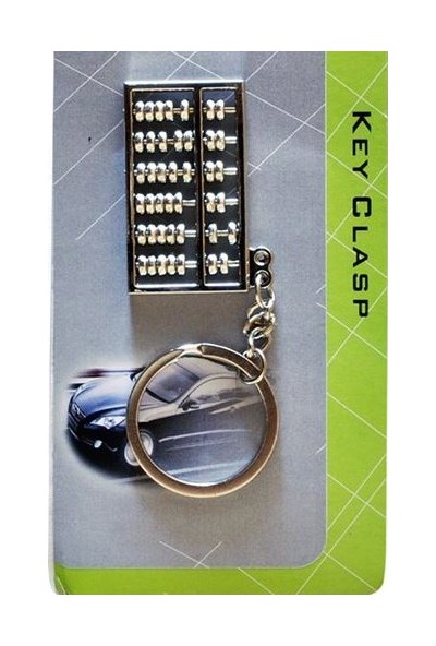 Anahtarlık Metal Abaküs