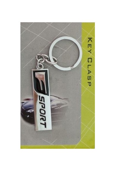 Anahtarlık Metal F-Sport Siyah