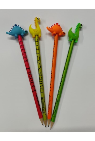 Faber-Castell Dinozor Başlıklı Kalem Seti 4'lü