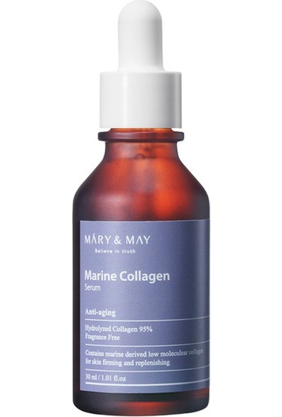 Mary & May Kırışıklık ve Yaşlanma Karşıtı Marine Kolajen Içeren Serum 30 ml