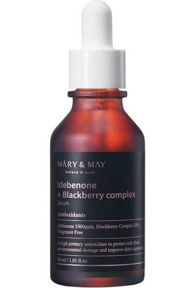 Mary & May Antioksidan ve Leke Karşıtı Böğürtlen Içeren Canlandırıcı Serum 30 ml Mary & May Antioksidan ve Leke Karşıtı Böğürtlen Içeren Canlandırıcı Serum 30 ml