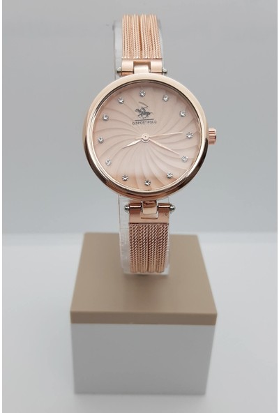 Hayalperest Boncuk G-Sport Polo Denebola Rose Kadın Kol Saati