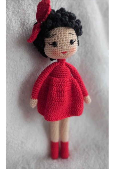 Toys City Kırmızı Sade Bebek Organik Oyuncak