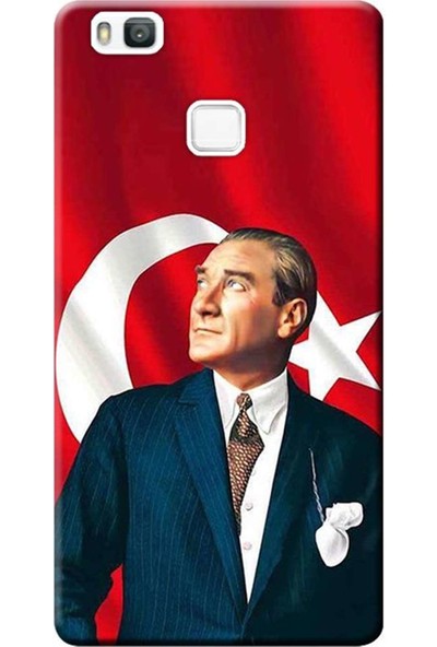 Teknolojik Reyon Huawei P10 Lite Kılıf Silikon Baskılı Atatürk STK:105