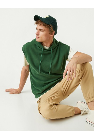 Koton Kolsuz Kapşonlu Sweatshirt
