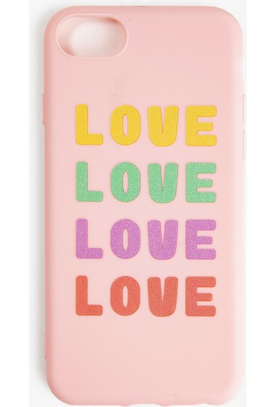 Koton Iphone 6/7/8 Telefon Kilifi Baskili