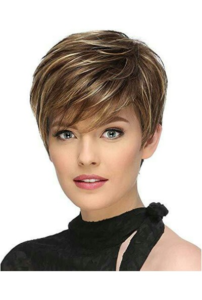 Jipush Kadın Doğal Saç Peruk/ Kahverengi (Yurt Dışından) Jipush Kadın Doğal Saç Peruk/ Kahverengi (Yurt Dışından)